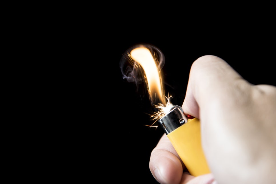 Windproof lighter can be brought on board only one per person.